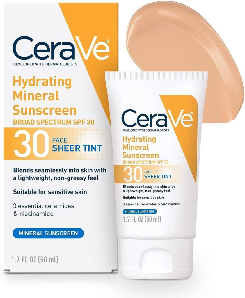 CeraVe Protector solar tintado con SPF 30
